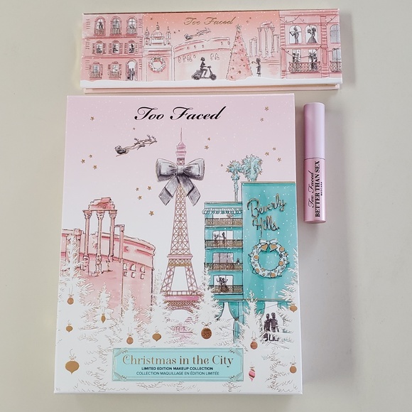 Too Faced | Makeup | Too Faced Makeup Set Blush Palette Mascara And Box ...